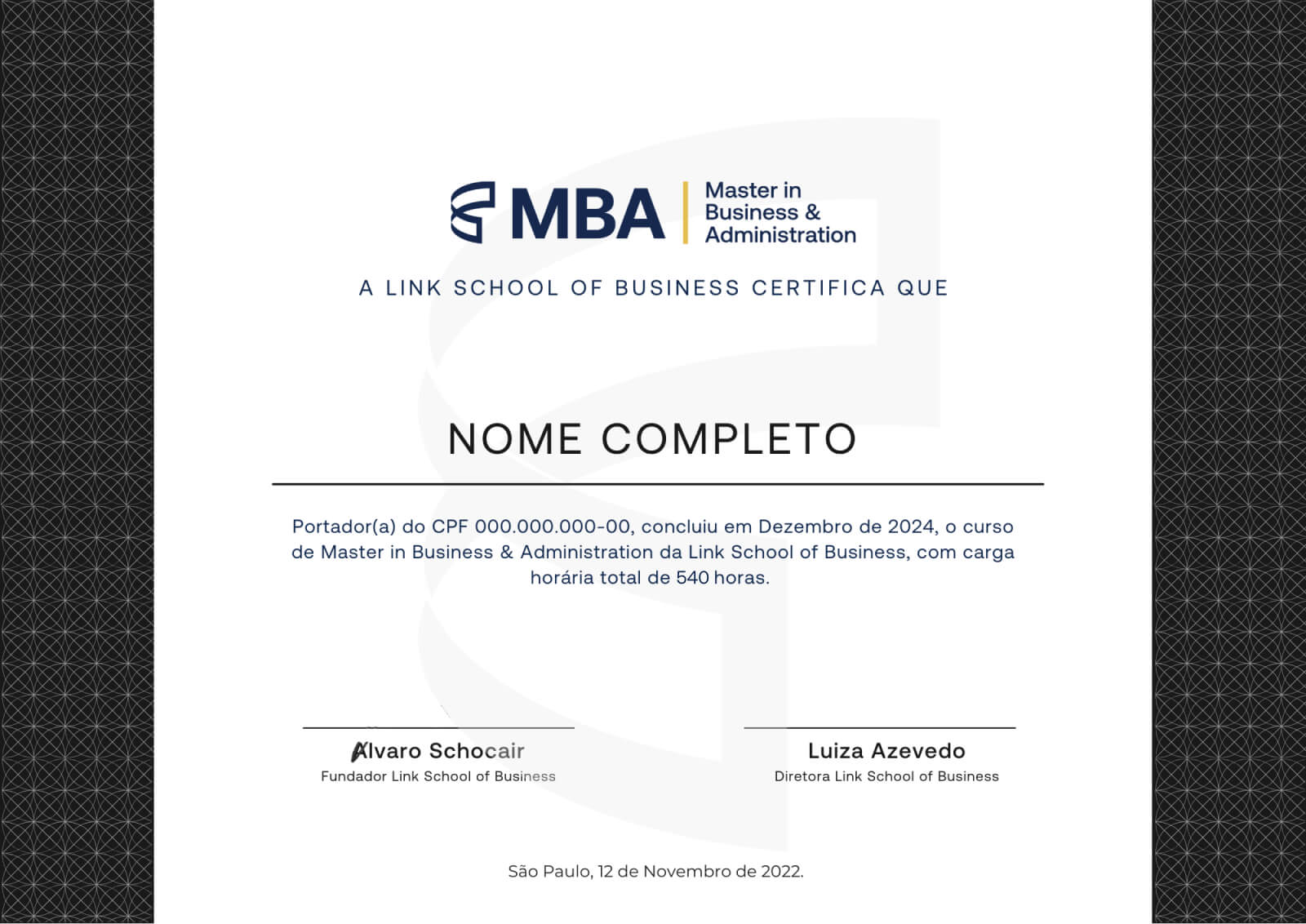 MBA Link – Master in Business Administration é um curso de pós ...